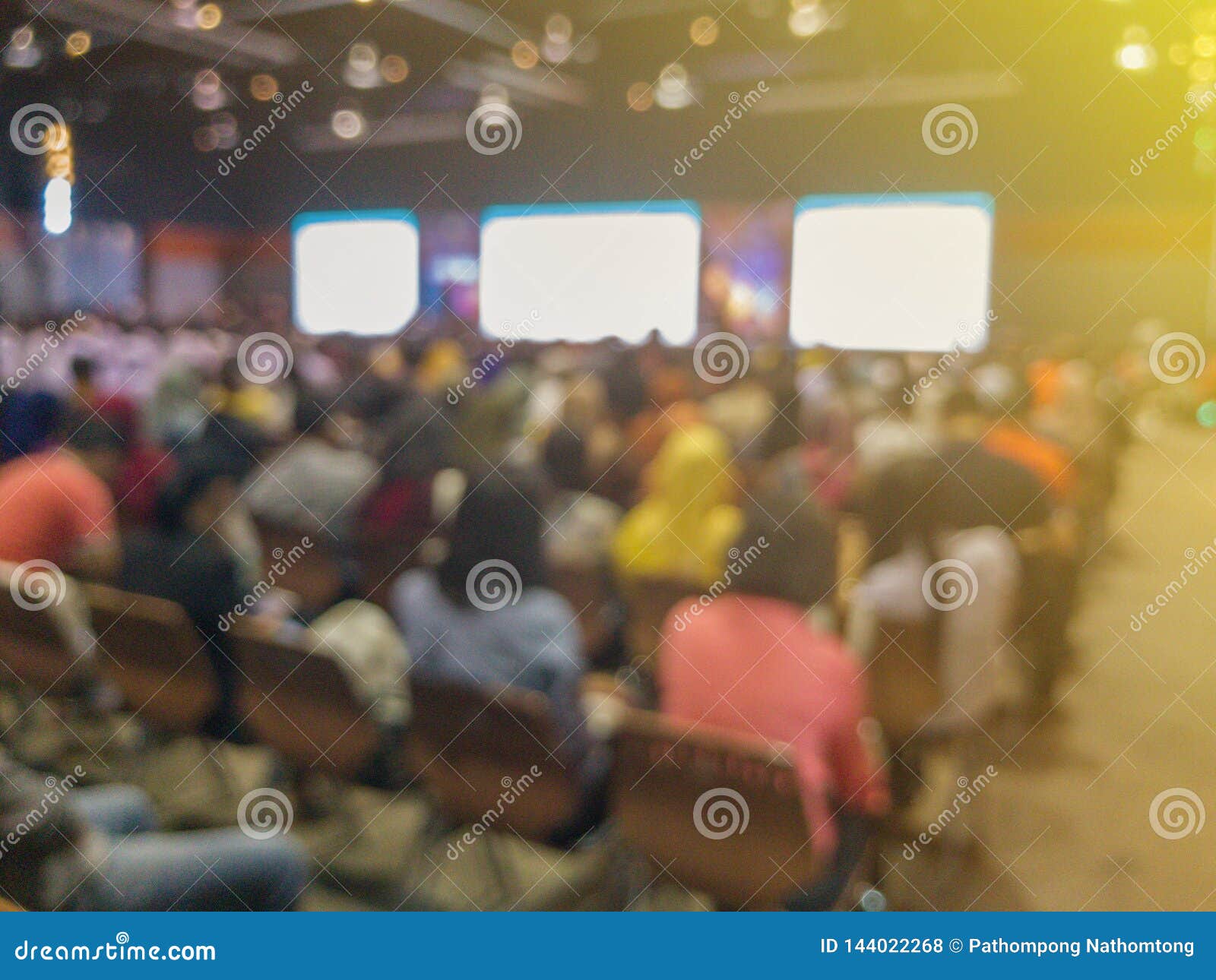 Bunch of People at Seminar Conference Hall Stock Photo - Image of ...