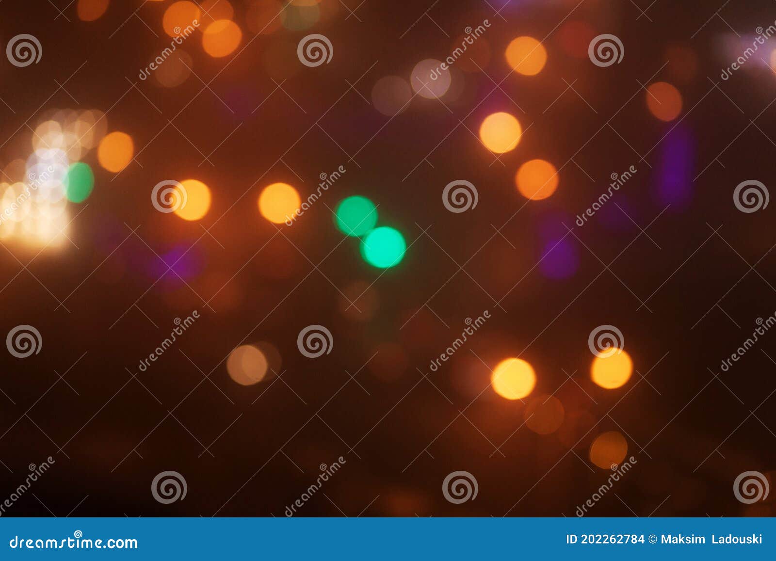 Blurry City Lights at Night Stock Photo - Image of colorful, dark ...