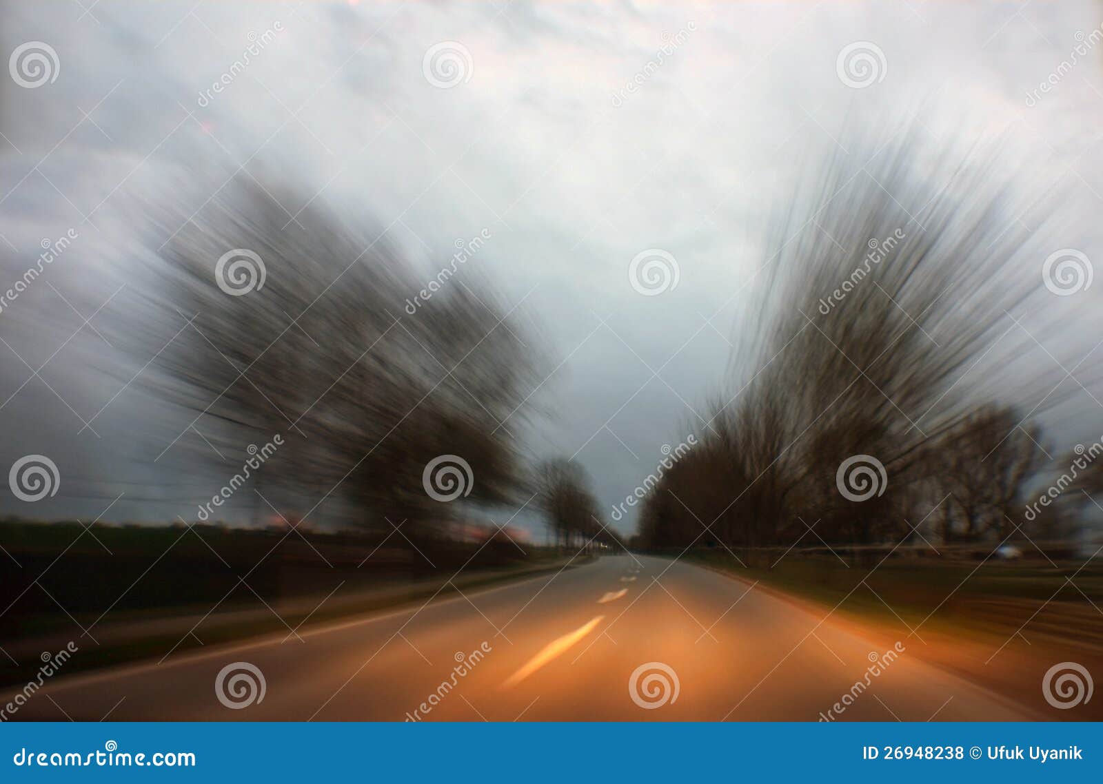 Blurry driving effect stock photo. Image of movement - 26948238