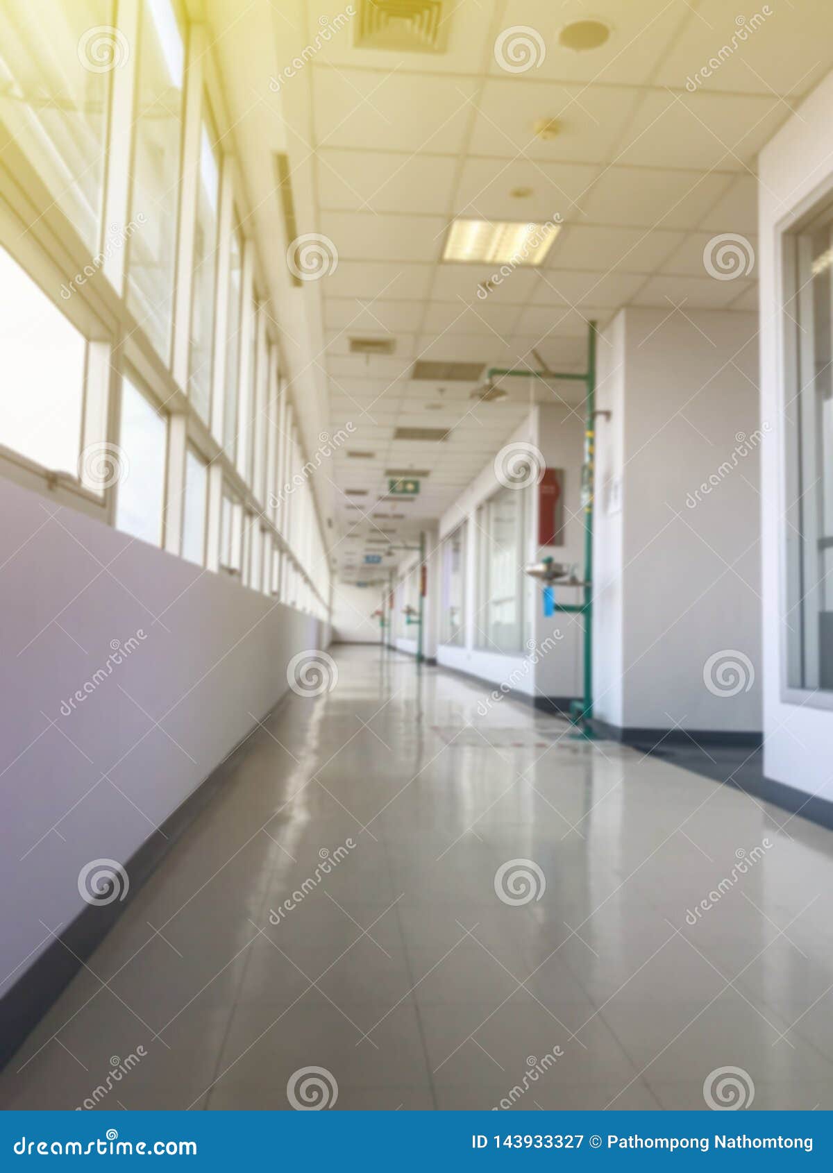 Blurry of Modern Laboratory Path Way Stock Image - Image of bokeh, care ...