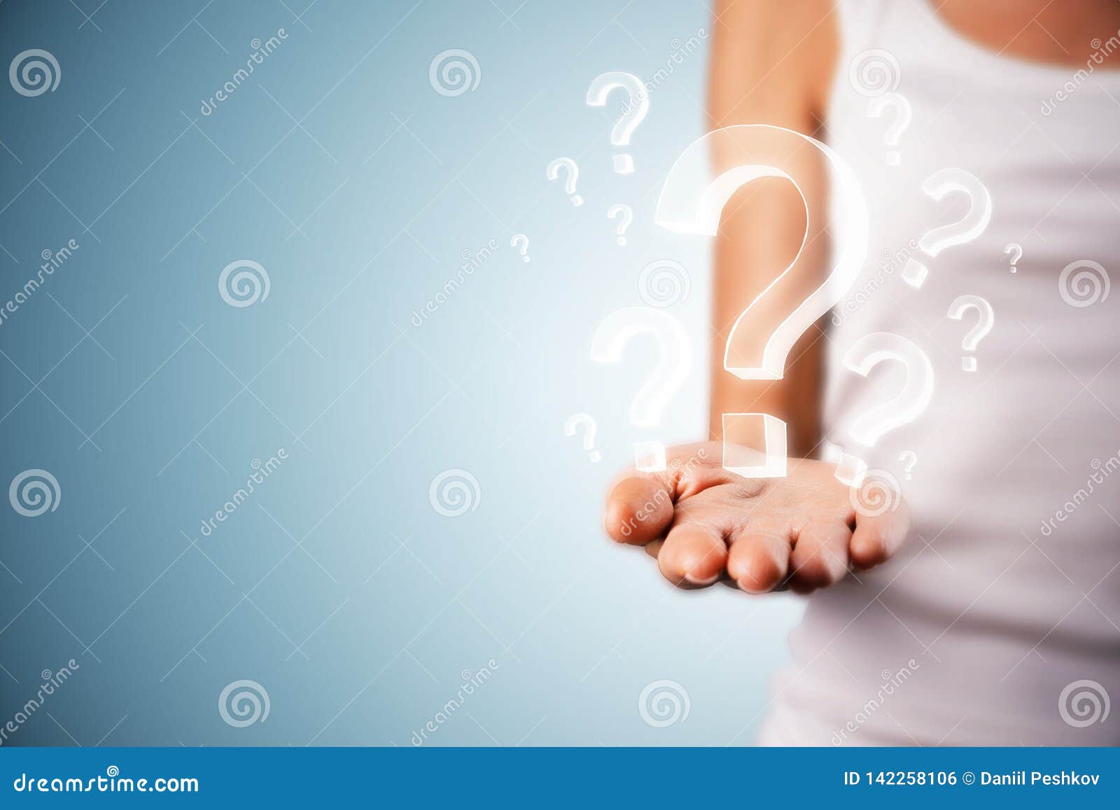 Quiz and ask concept stock illustration. Illustration of blurry - 142258106