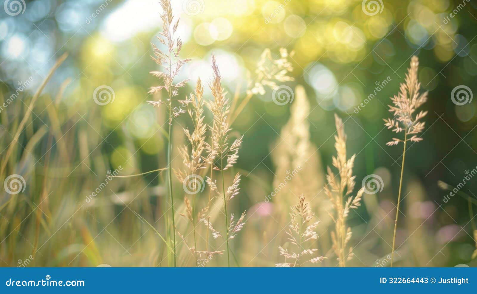 Blurry Forms Taking in the Sights and Sounds of Natur Stock Image ...