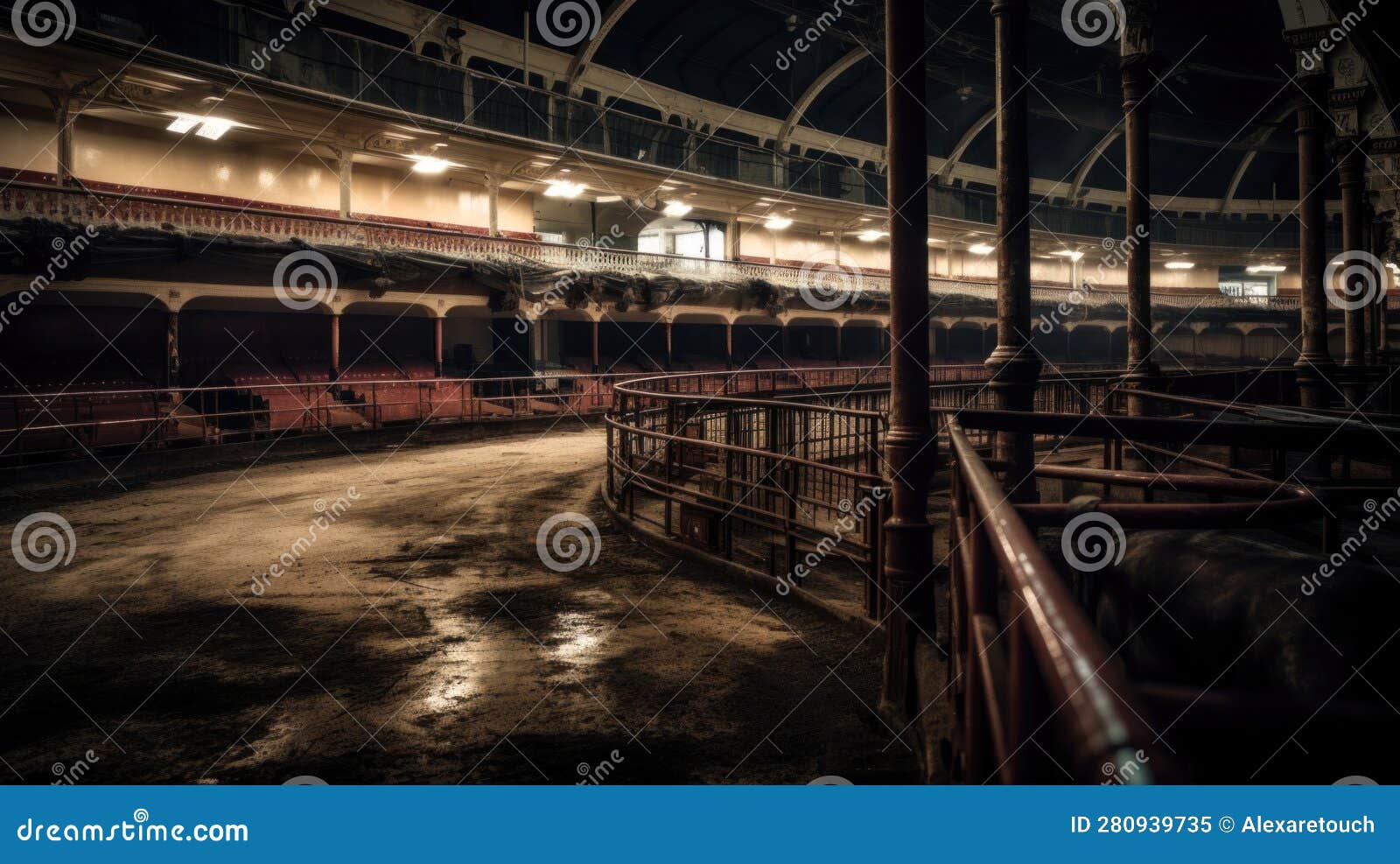 Blurry Image of the Racetrack Stock Illustration - Illustration of ...