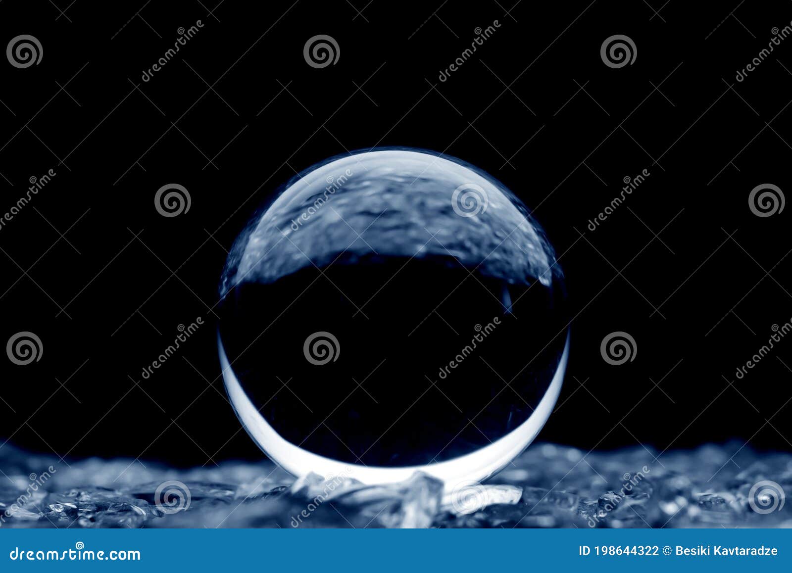 Blurry Image of a Round Shiny Circle in Blur. Stock Photo - Image of ...