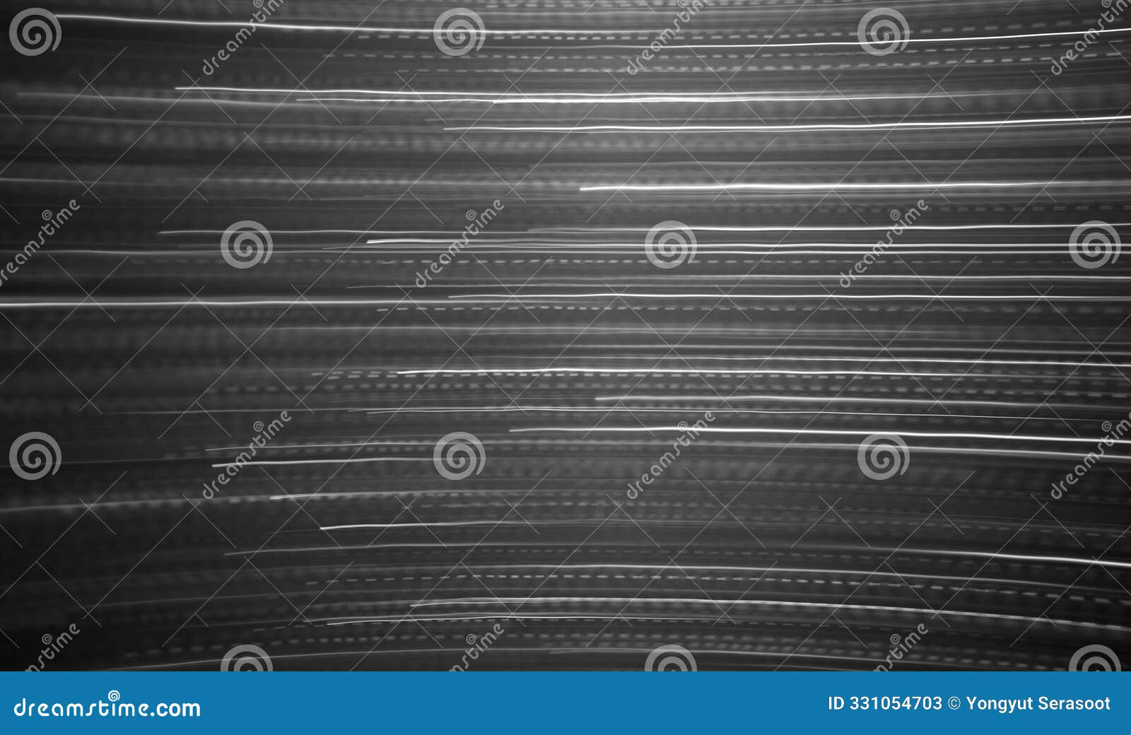 Blurry Image of White Curved Lines on a Black Background Stock Image ...