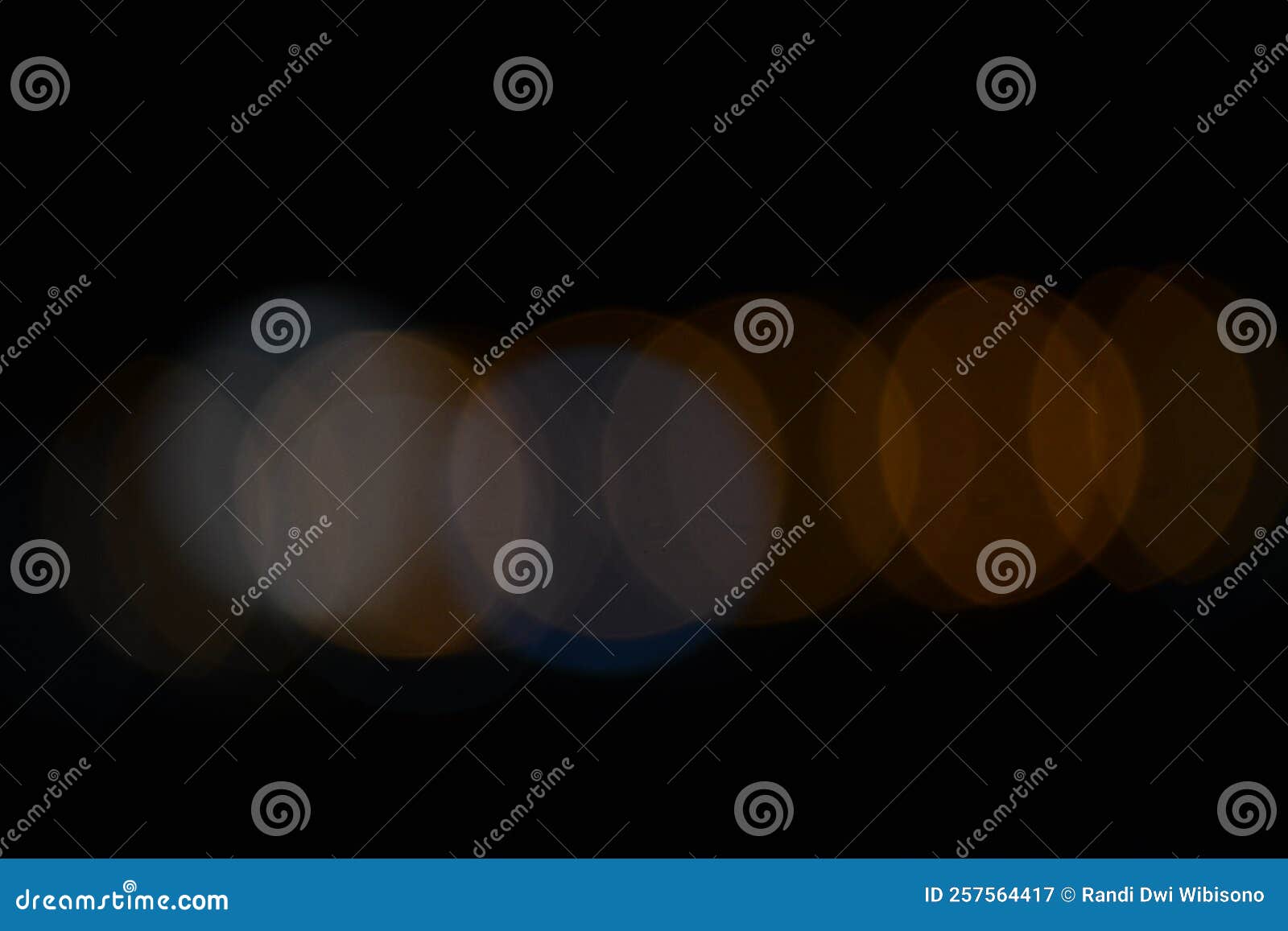 Blurry Multicolor Light from the Lamp in the Distance Stock Image ...