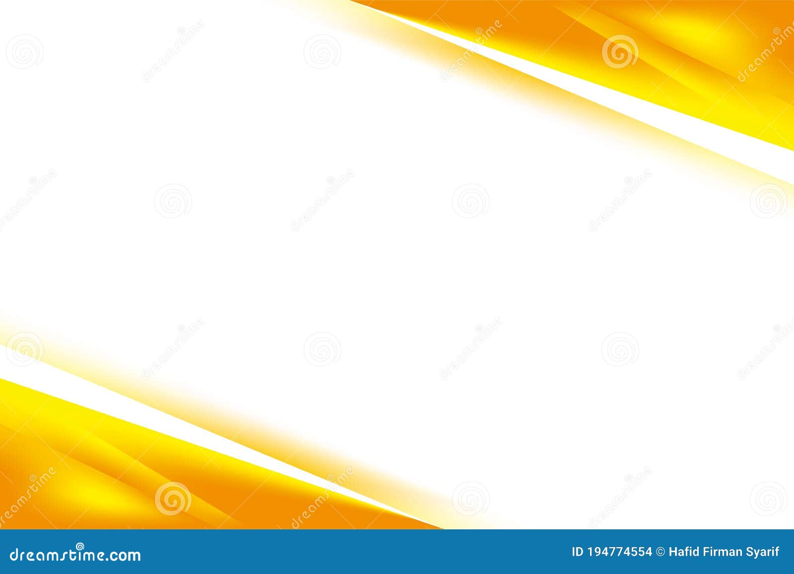 Yellow Corner Frame Floral Vector | CartoonDealer.com #57058644
