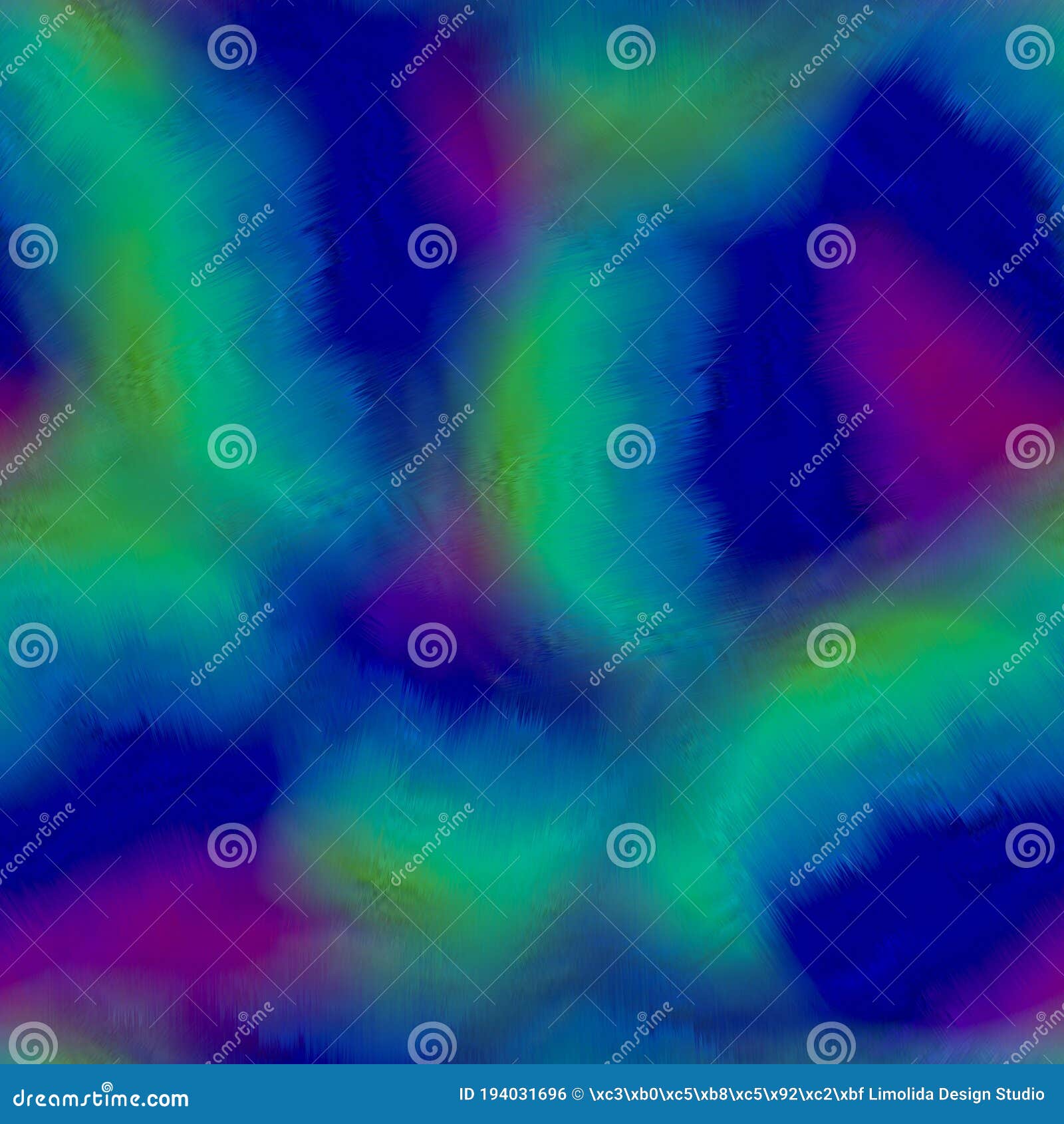 Blurry Rainbow Gradient Glitch Abstract Texture Background. Wavy ...