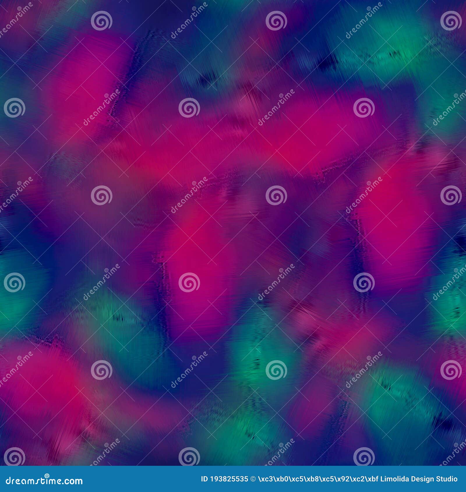 Blurry Rainbow Gradient Glitch Abstract Texture Background. Wavy ...