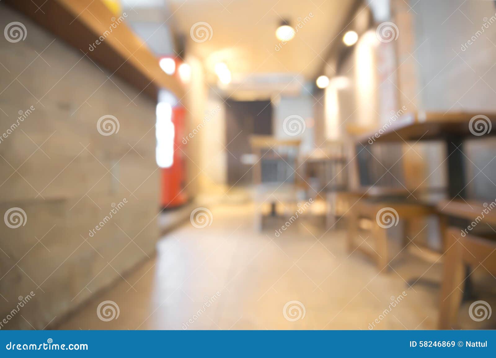 Blurry Restaurant White Background Stock Photography | CartoonDealer ...