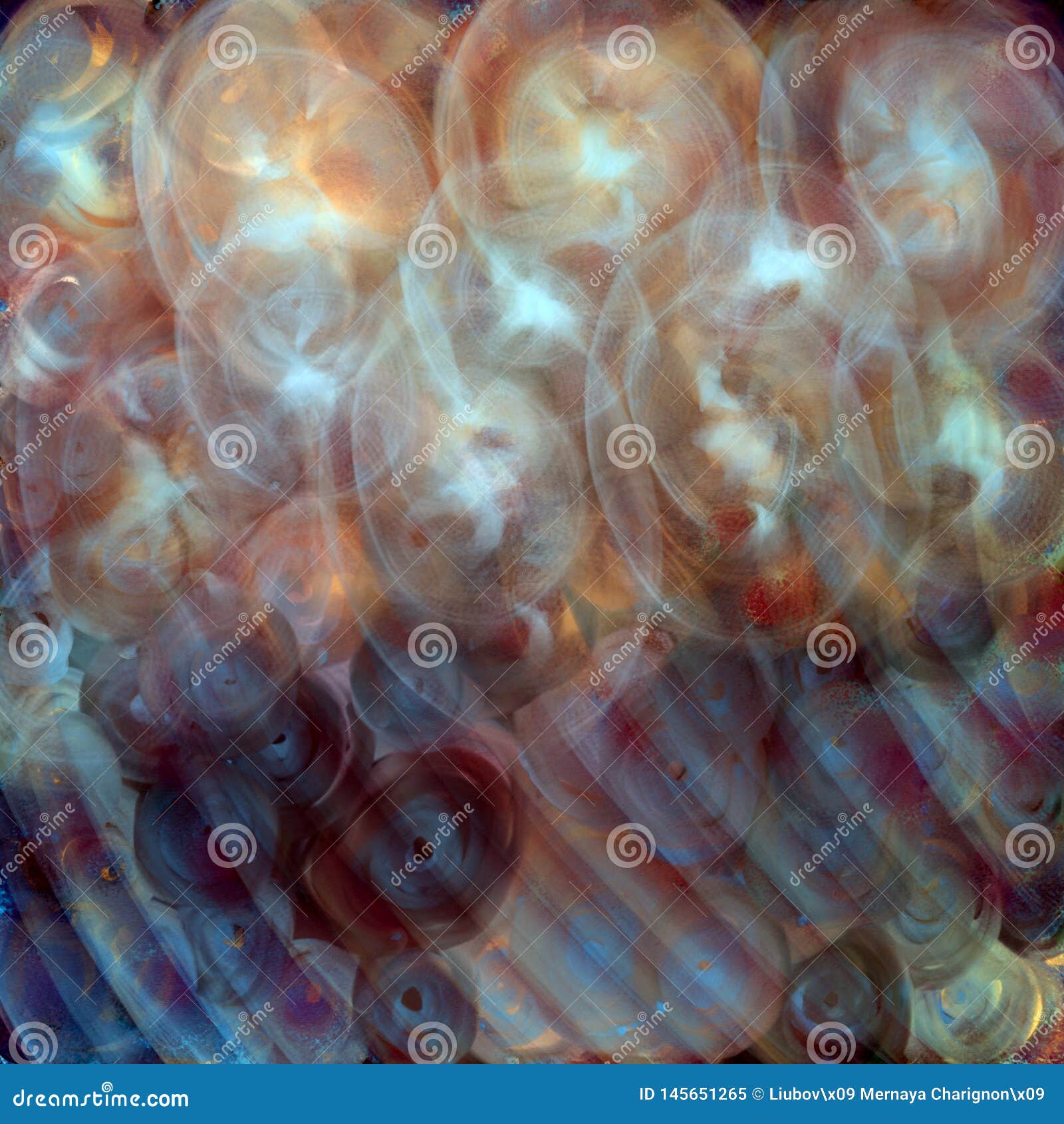 Blurry Dark Texture with Circles Light Abstraction for a Background ...