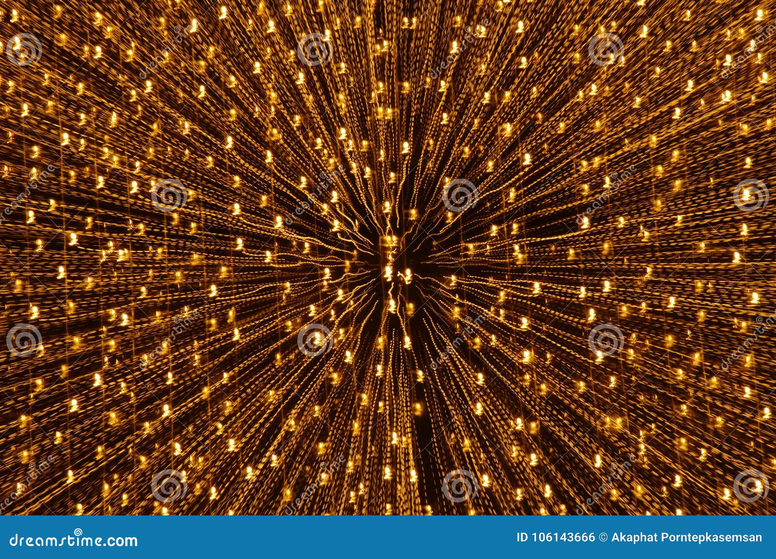 Blurry Yellow Light Spreading by Zoom Technique Background and Texture ...