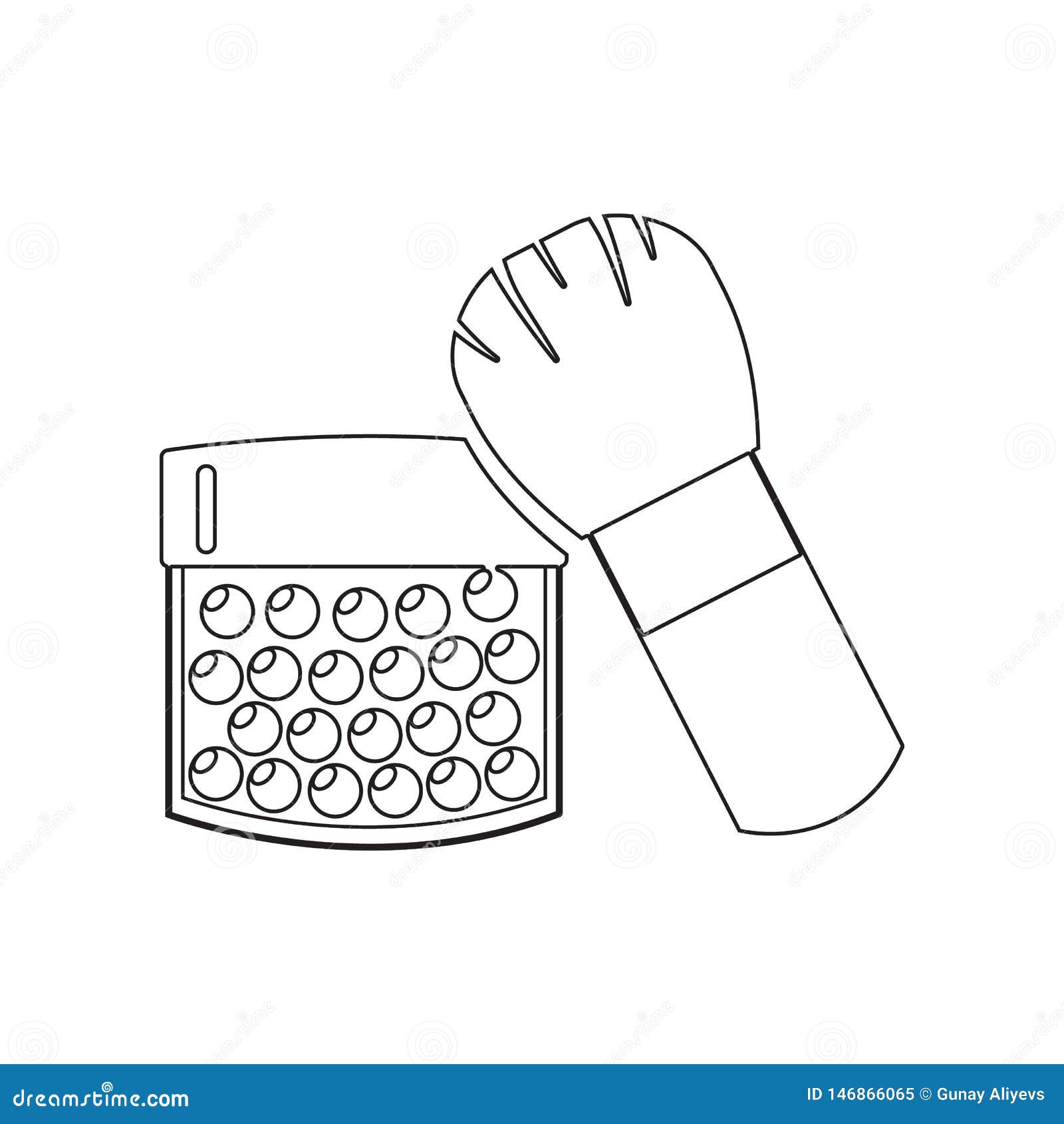 Blush for Face Icon. Element of Beauty Salon for Mobile Concept and Web ...