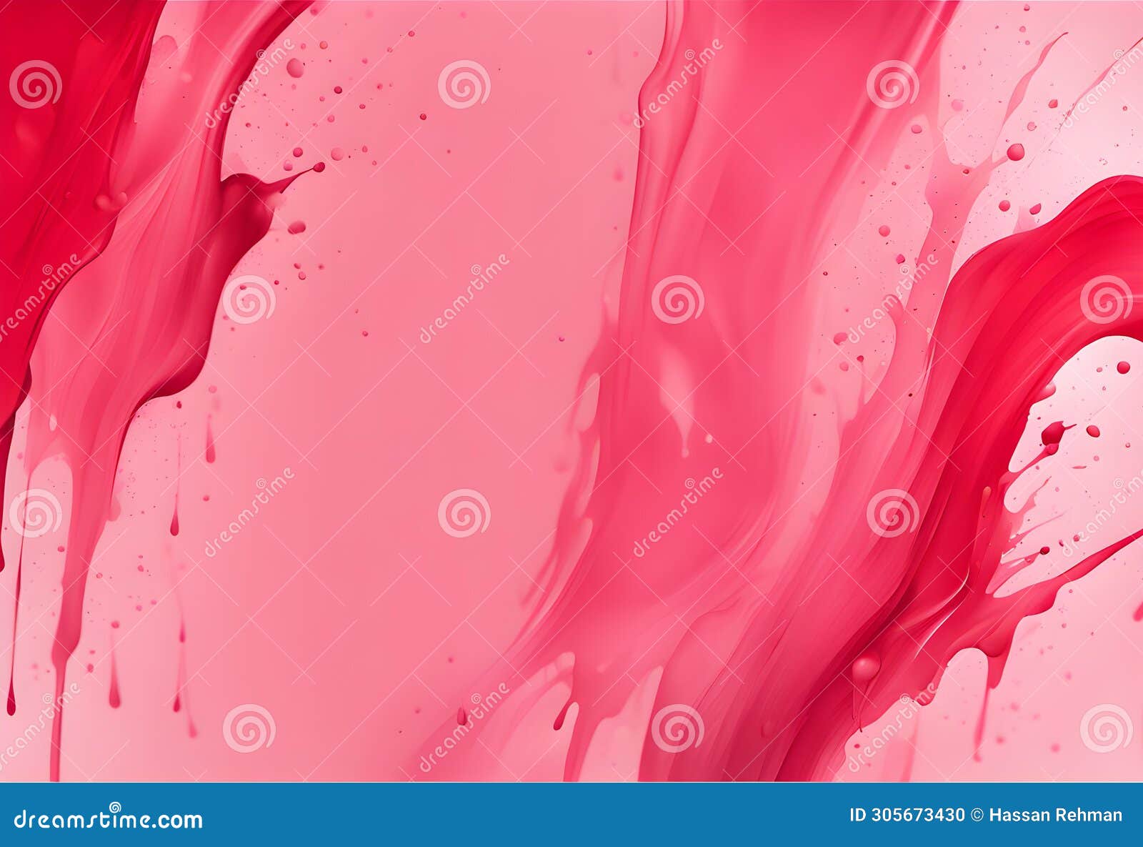 BLUSH RED Color Drop Paint Abstract Background Stock Illustration ...