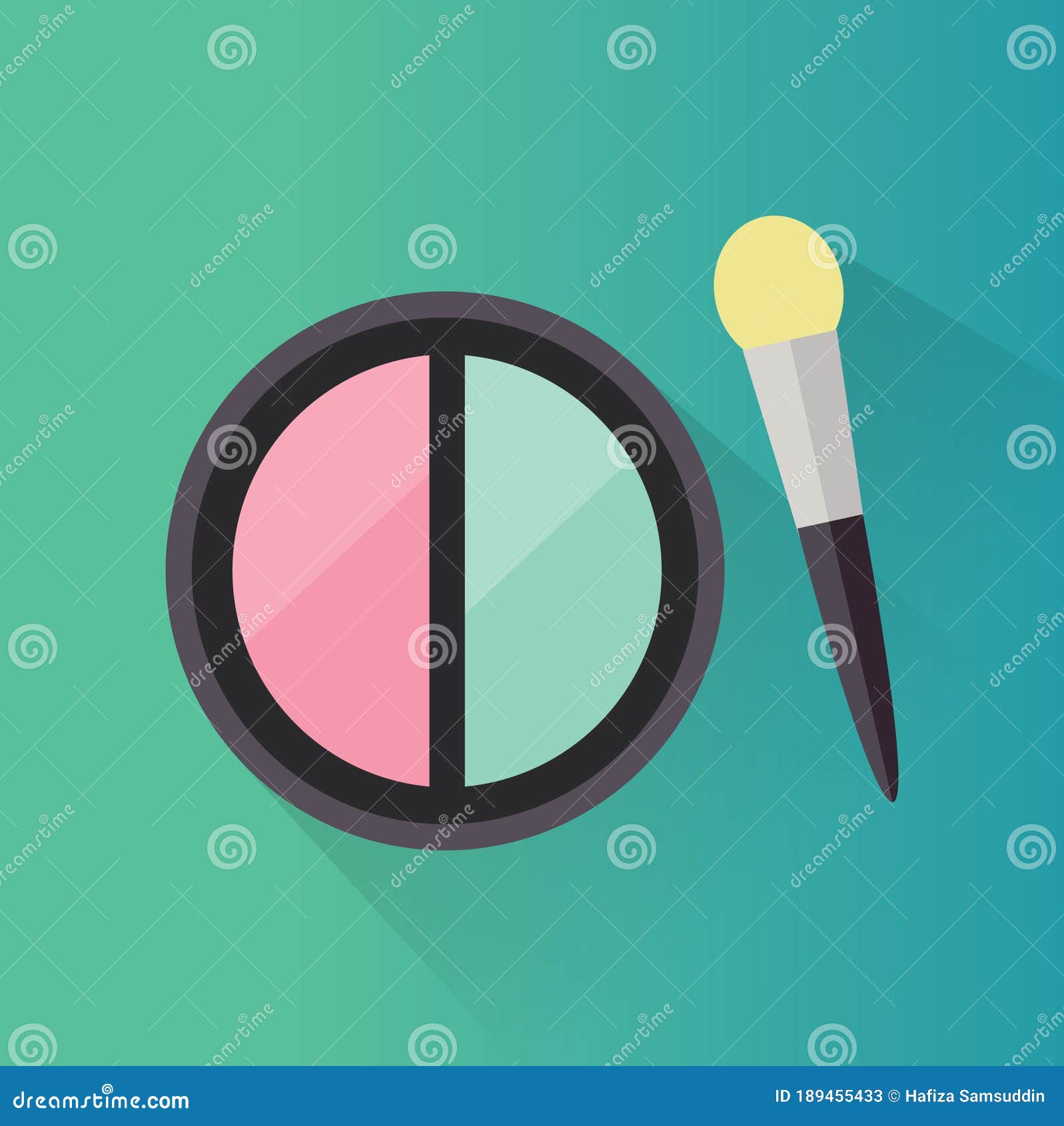 Blusher. Vector Illustration Decorative Design Stock Vector ...