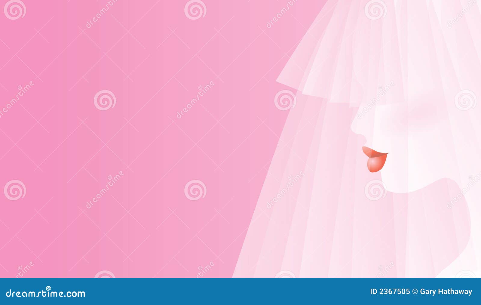 Blushing Bride Cartoon Vector | CartoonDealer.com #5532301