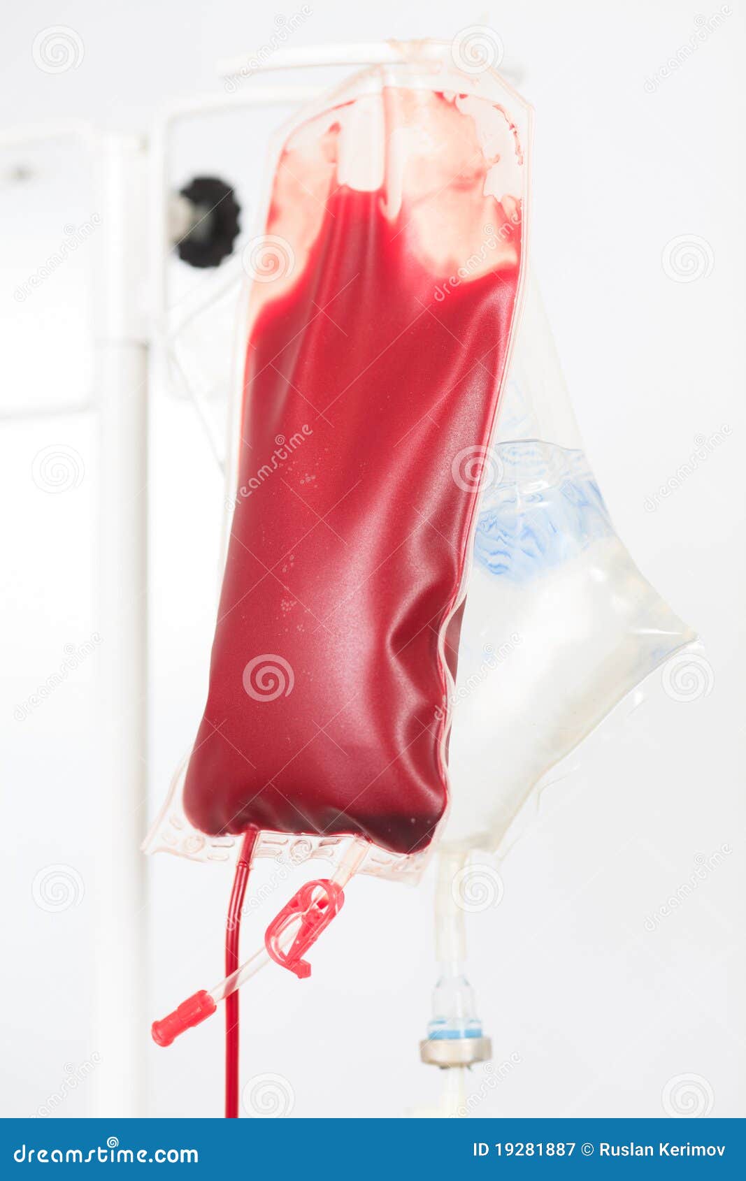 Bluttransfusion stockbild. Bild von bedeutung, physiologisch - 19281887