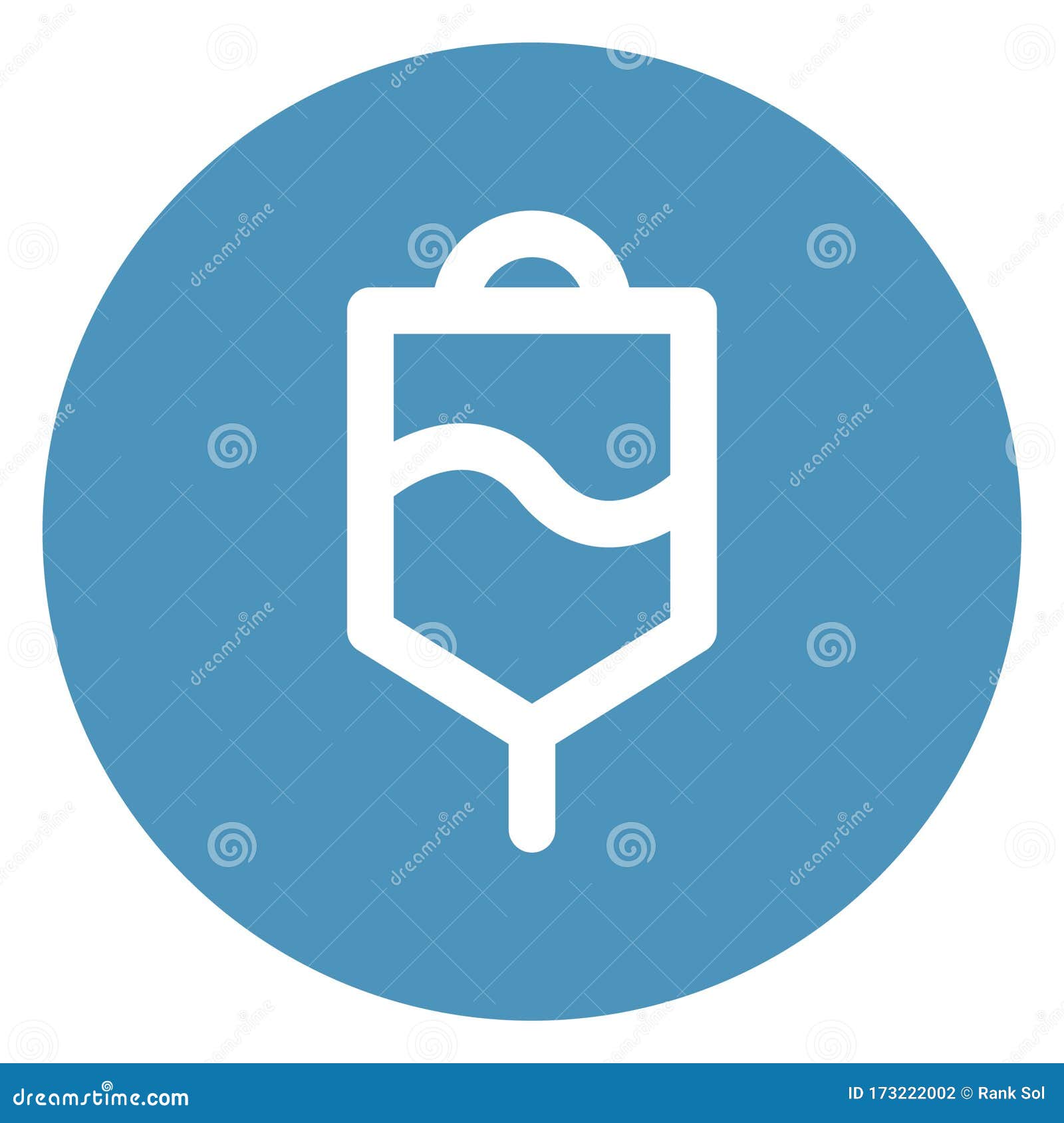 Bluttransfusionen, Infusion Dri Symbol Vektor Abbildung - Illustration ...