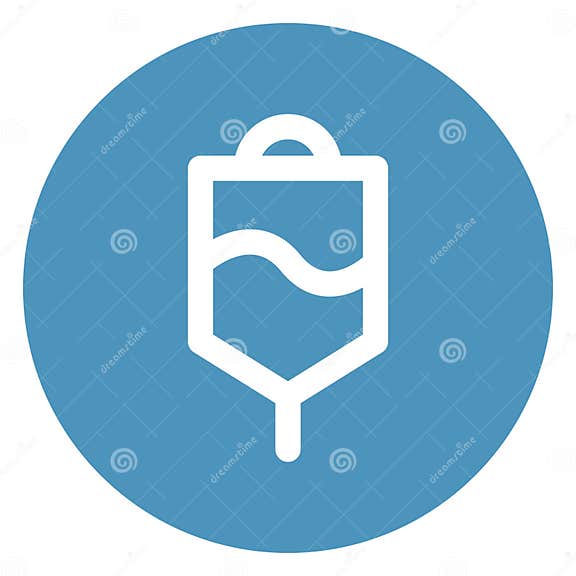 Bluttransfusionen, Infusion Dri Symbol Vektor Abbildung - Illustration ...