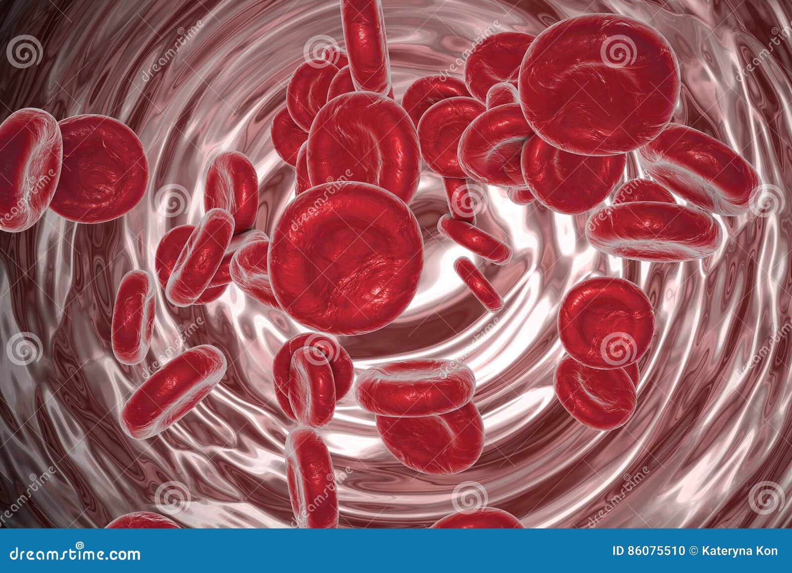 Blutzellen, Illustration stock abbildung. Illustration von system ...