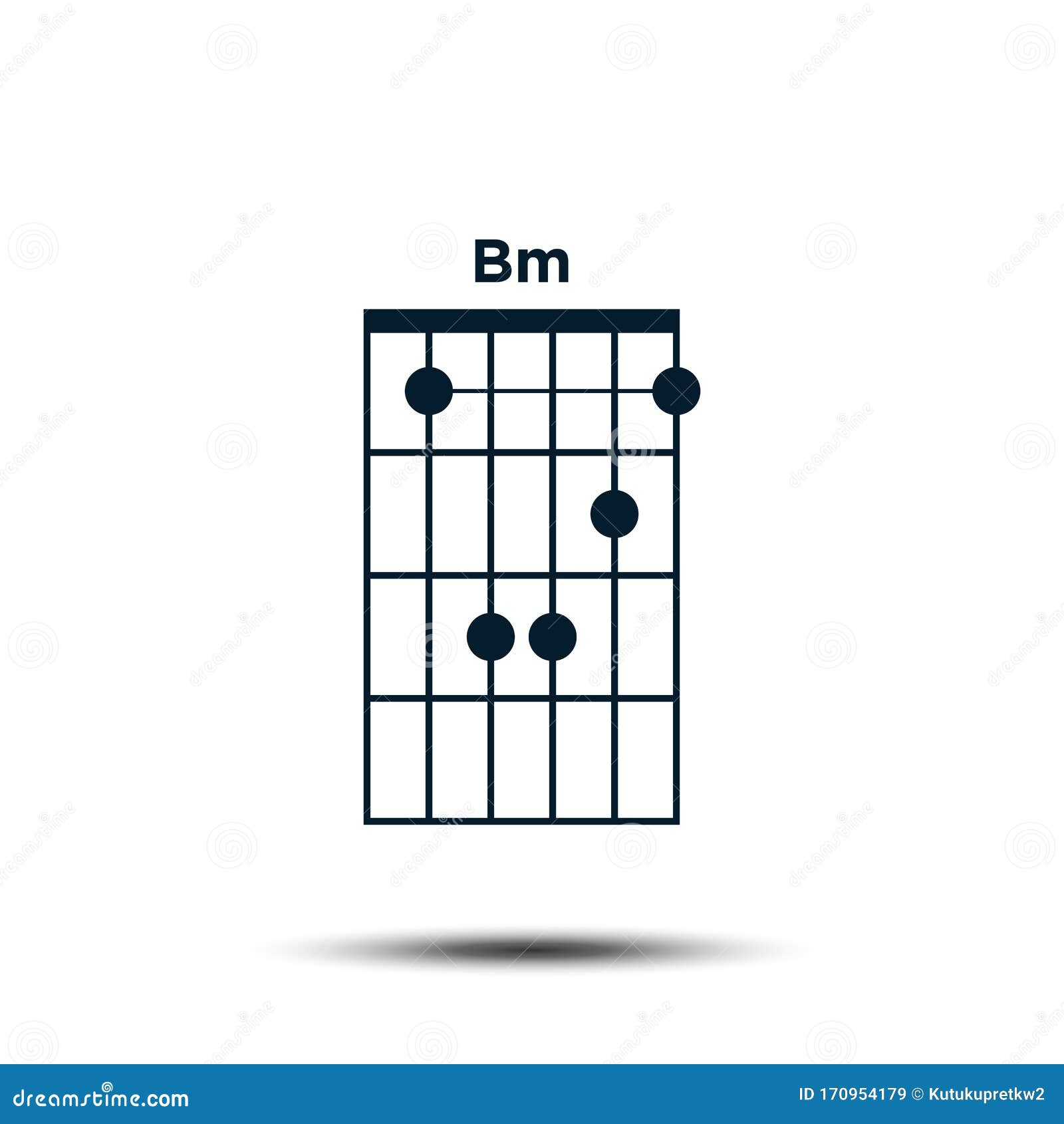 Guitar Bm7 Chord