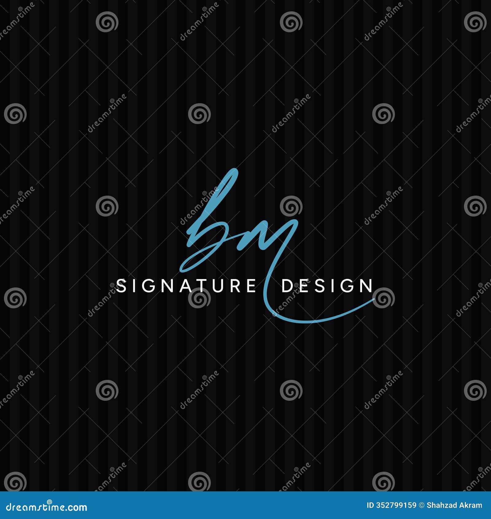 Handwritten Signature Logo For Initial Letter CM Vector Illustration ... Handwritten Signature Logo For Initial Letter CM Vector Illustration ...
