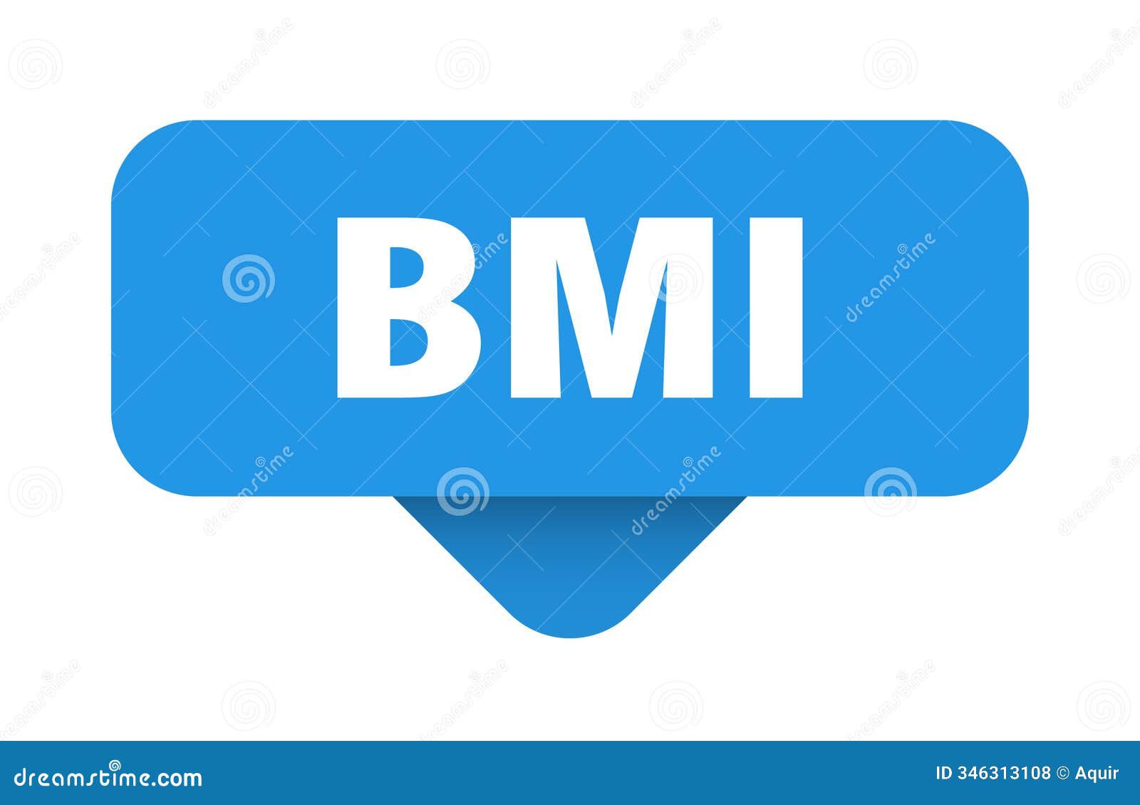 Bmi Sticker. Bmi Sign On Transparent Background Vector Illustration ...