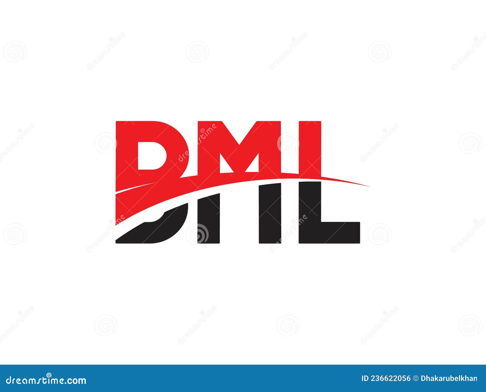 BML Letter Initial Logo Design Vector Illustration Stock Vector ...