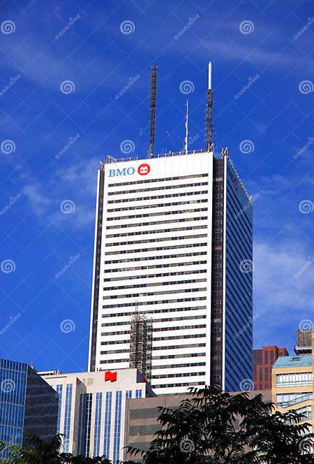BMO Building editorial photography. Image of financial - 20007317