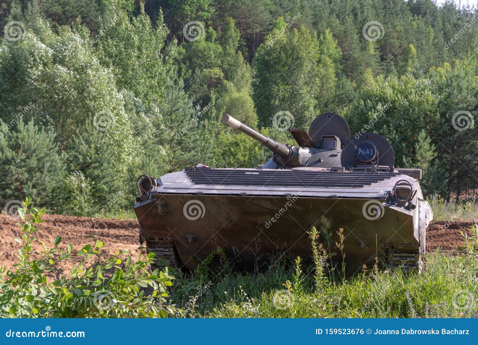 BMP-2 Amphibious Infantry Fighting Vehicle Editorial Photo - Image of ...