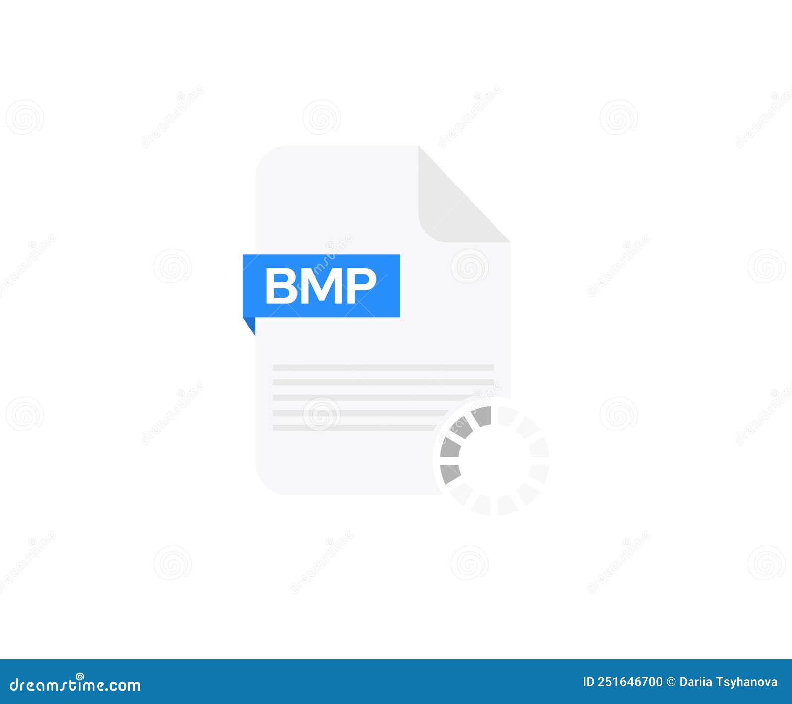 BMP File Logo Design. BMP File Vector Design and Illustration. Stock ...