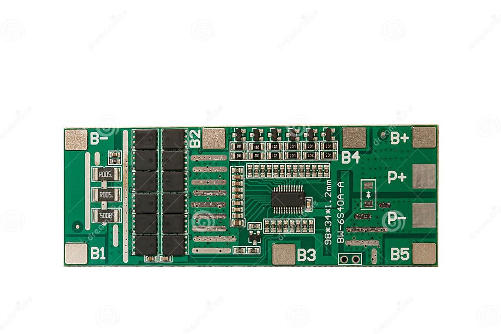 Bms Available for Lithium Battery Stock Image - Image of batteries ...