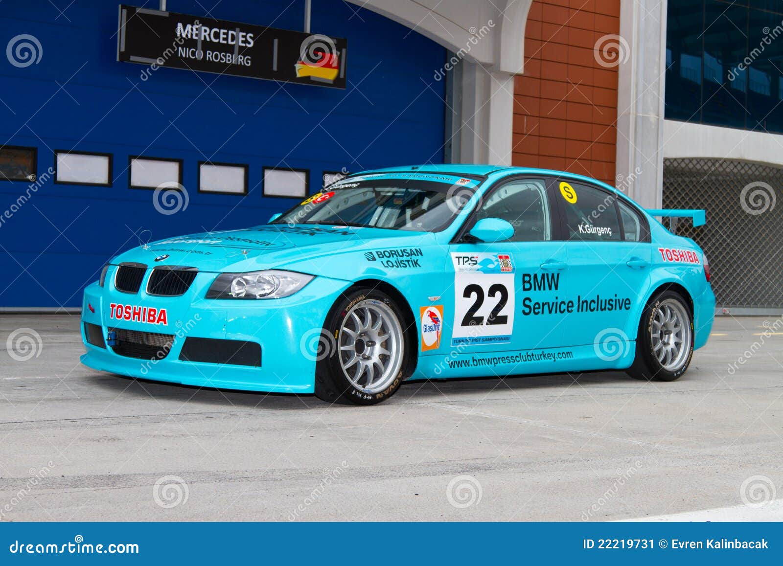 BMW 320 SI editorial photo. Image of power, racer, turquoise - 22219731