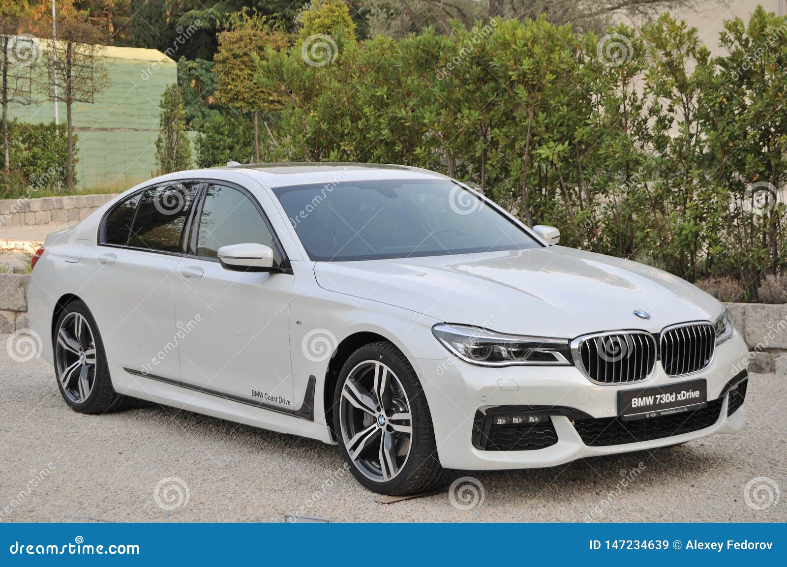 BMW car 730D xDrive editorial stock image. Image of european - 147234639
