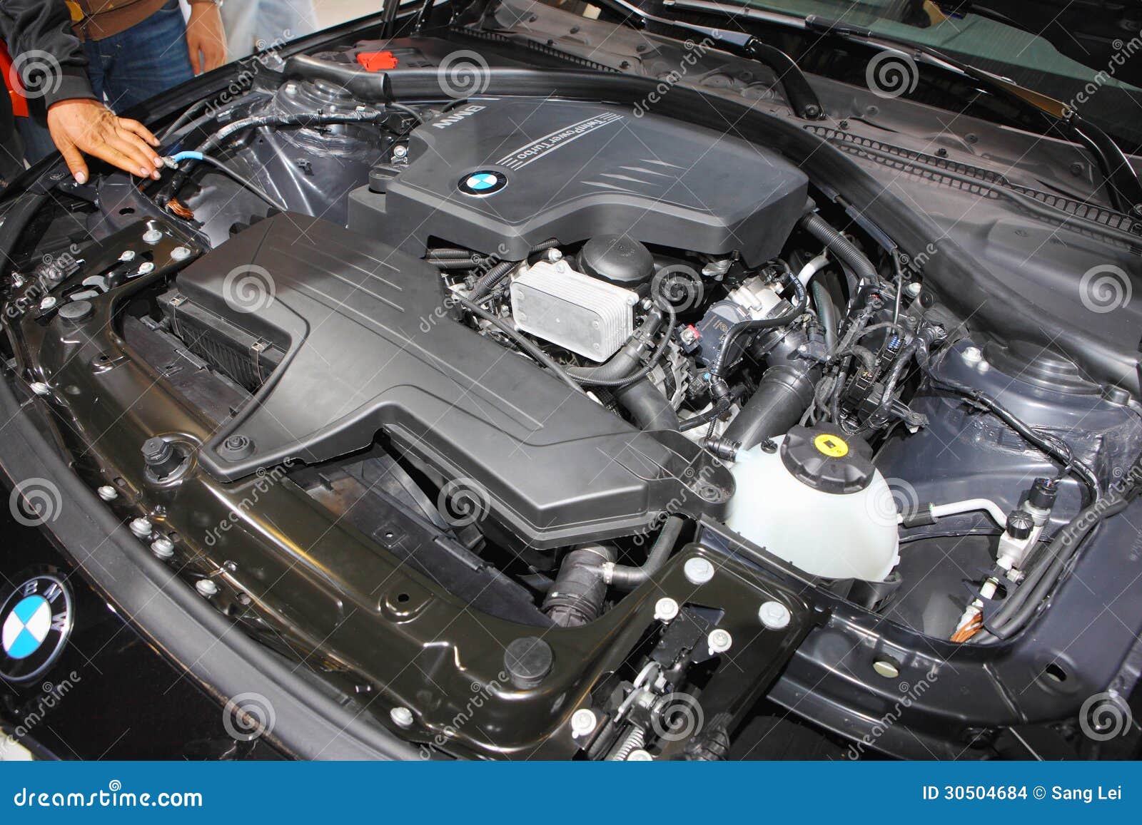BMW car engine editorial stock image. Image of hose, gear - 30504684