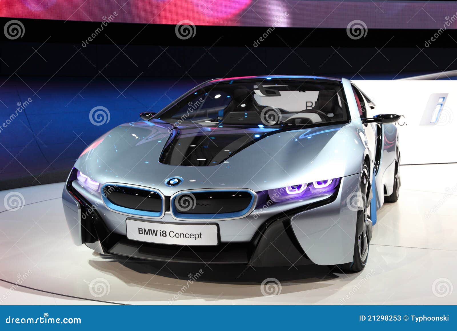BMW concept car i8 at IAA editorial stock photo. Image of frankfurt ...