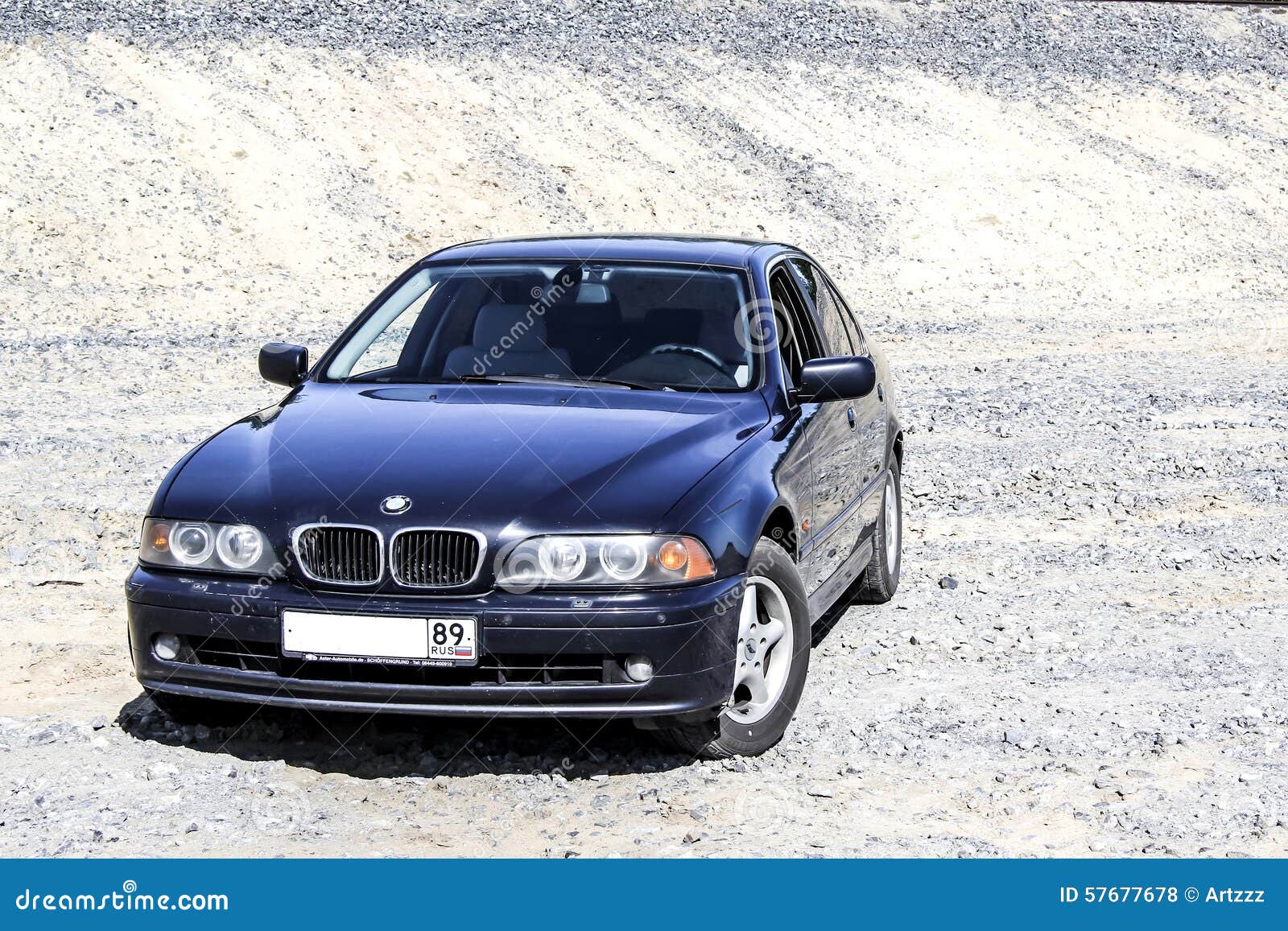 BMW E39 520i foto de archivo editorial. Imagen de motor - 57677678