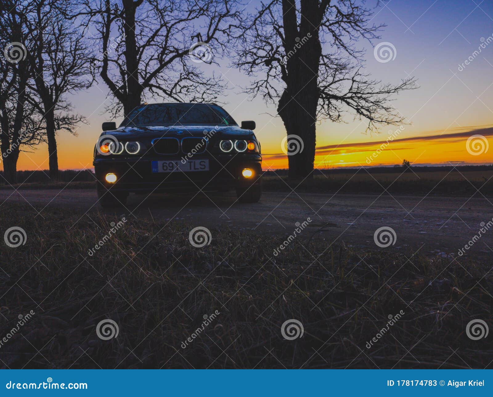 Bmw E39 with Sunset in 2020! Editorial Stock Photo - Image of yellow, lighting: 178174783