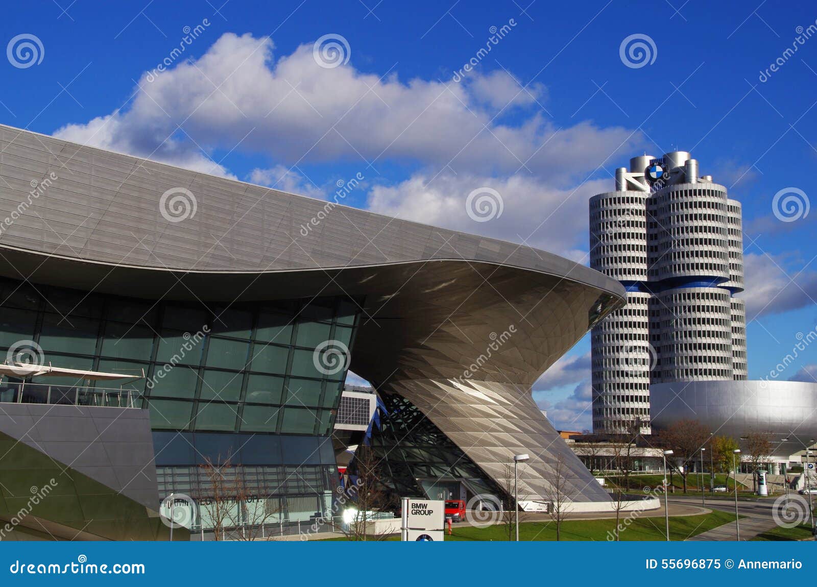 BMW Headquarters Munich Germany Editorial Photo | CartoonDealer.com ...