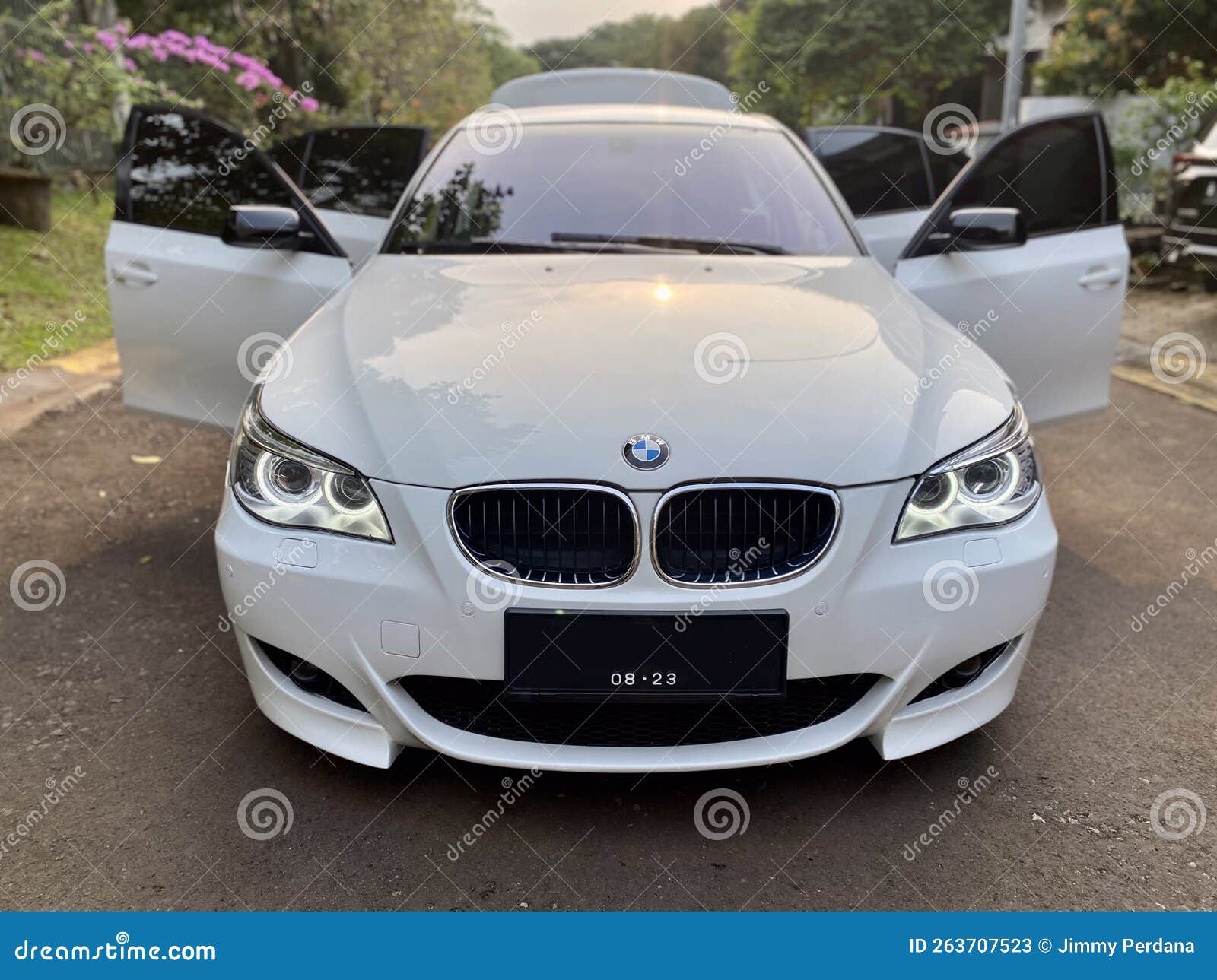 BMW 520i E60 M54 White 2004 Editorial Stock Photo - Image of rare, 2004 ...