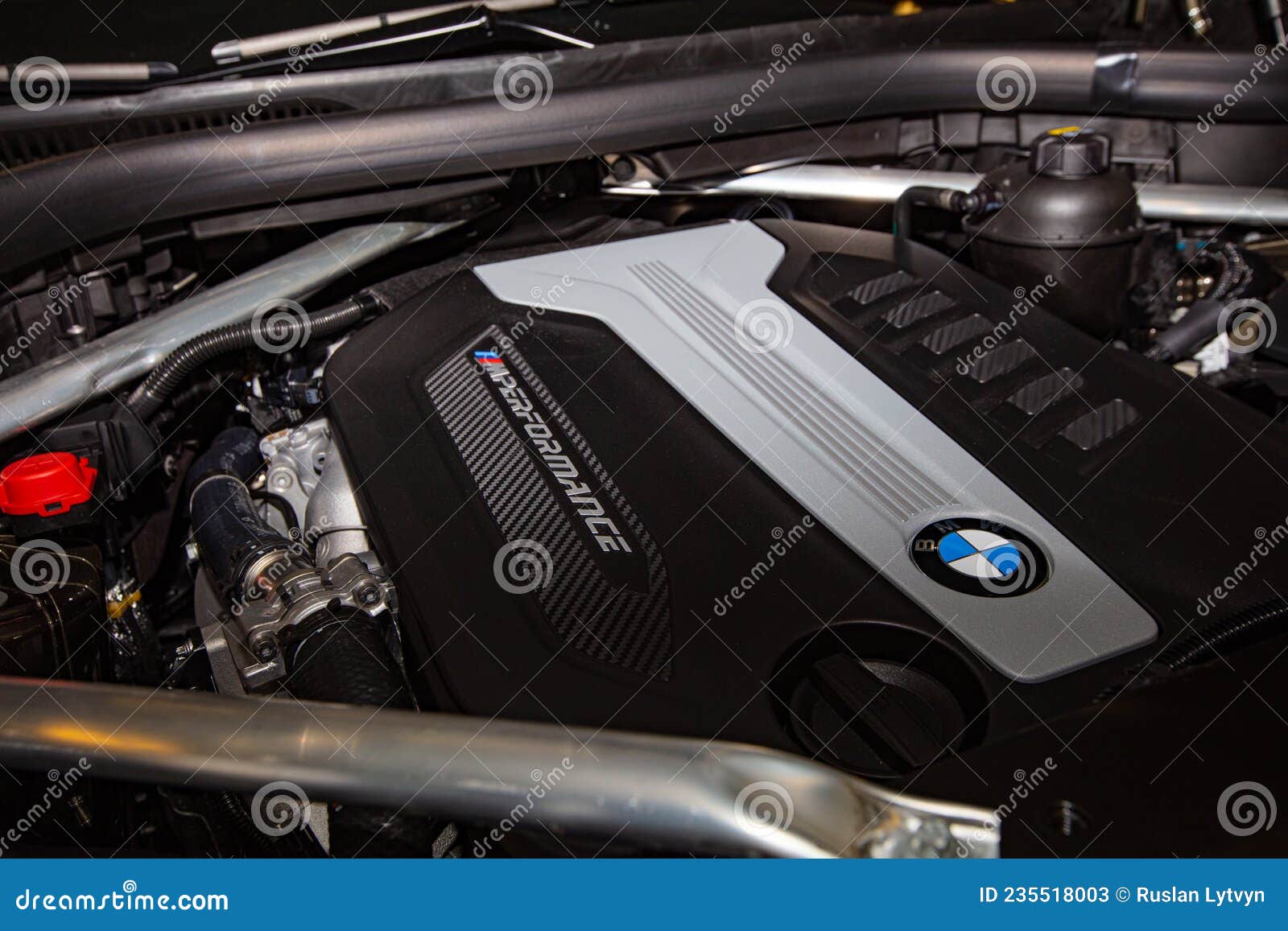 BMW X6 M50d Engine Compartment Editorial Stock Photo - Image of auto ...