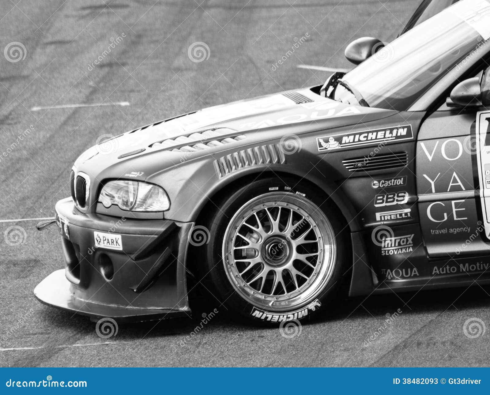 BMW M3 race car editorial stock photo. Image of slovakiaring - 38482093