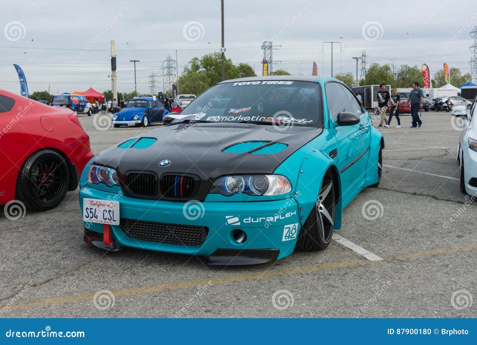 BMW modified on display editorial image. Image of fuel - 87900180