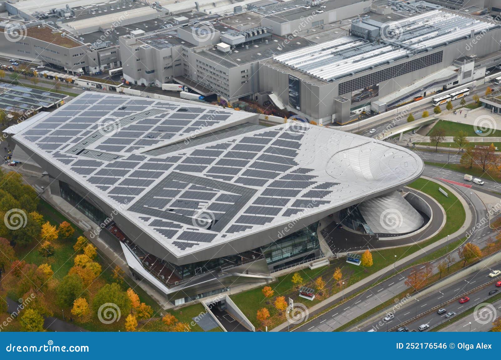 BMW Plant in Munich, Top View Editorial Photo - Image of bavarian, town ...