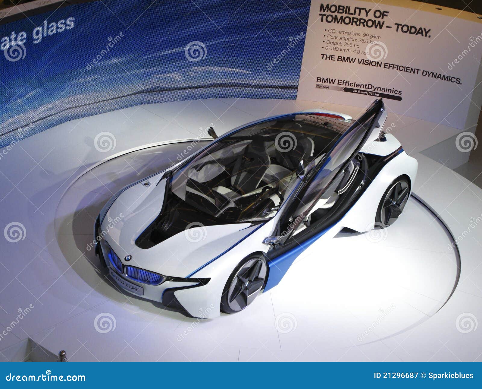 BMW Vision Efficient Dynamics Concept Car Editorial Photography - Image ...