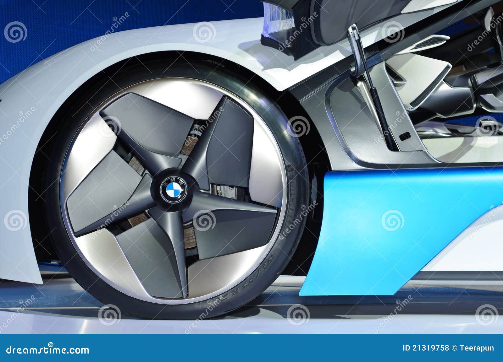 The BMW Vision EfficientDynamics Vehicle Editorial Stock Photo - Image ...