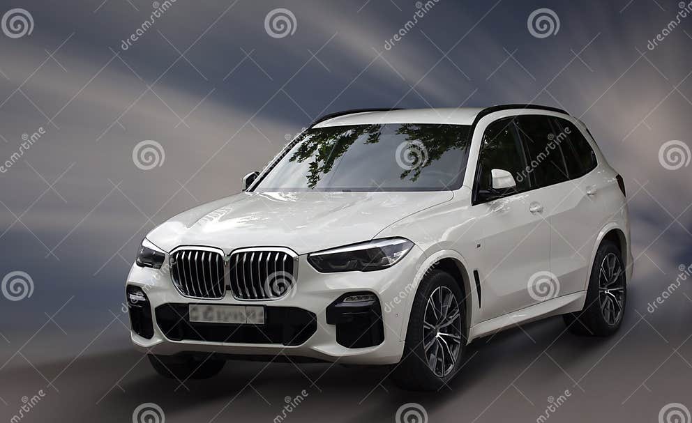 BMW white car. stock photo. Image of convertible, background - 280770870