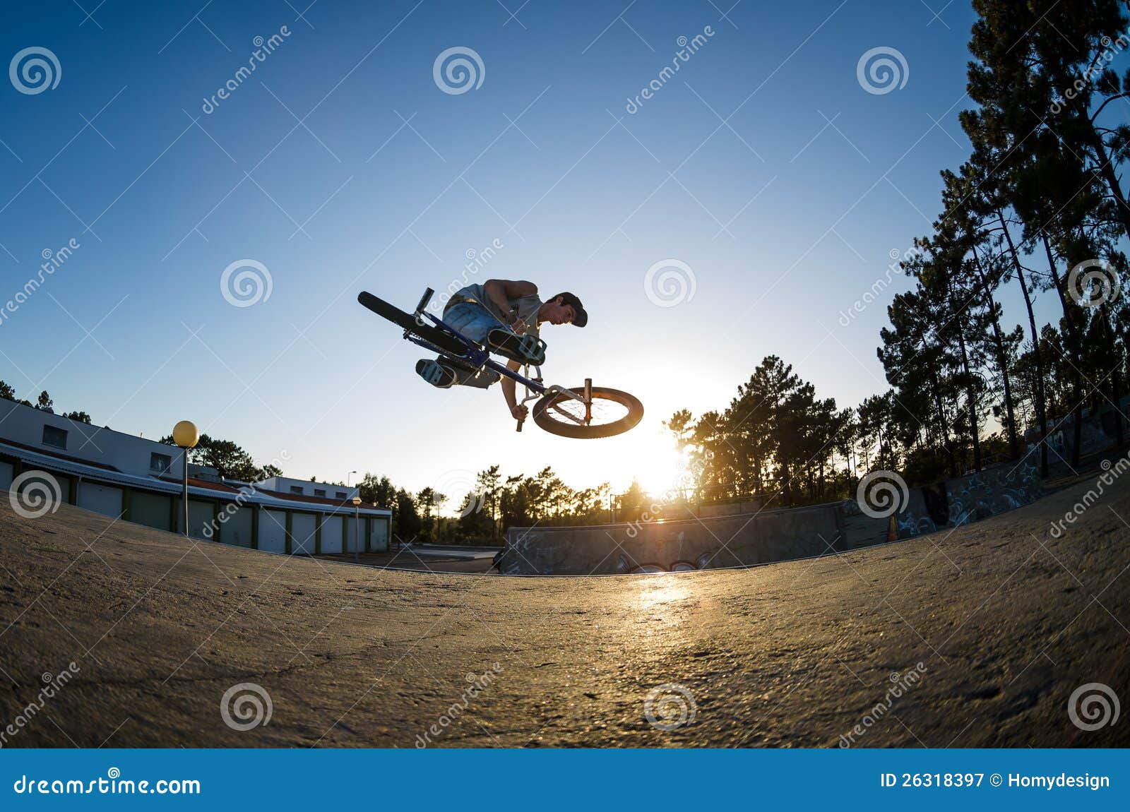 BMX Bike Stunt Table Top stock image. Image of scene - 26318397