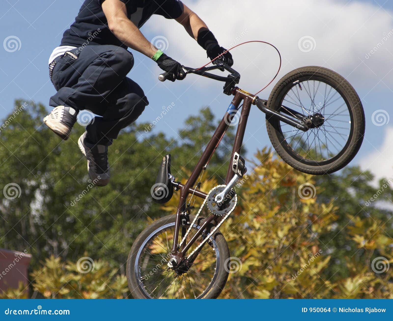 BMX Biker stock photo. Image of pedals, biker, tires, airborne - 950064