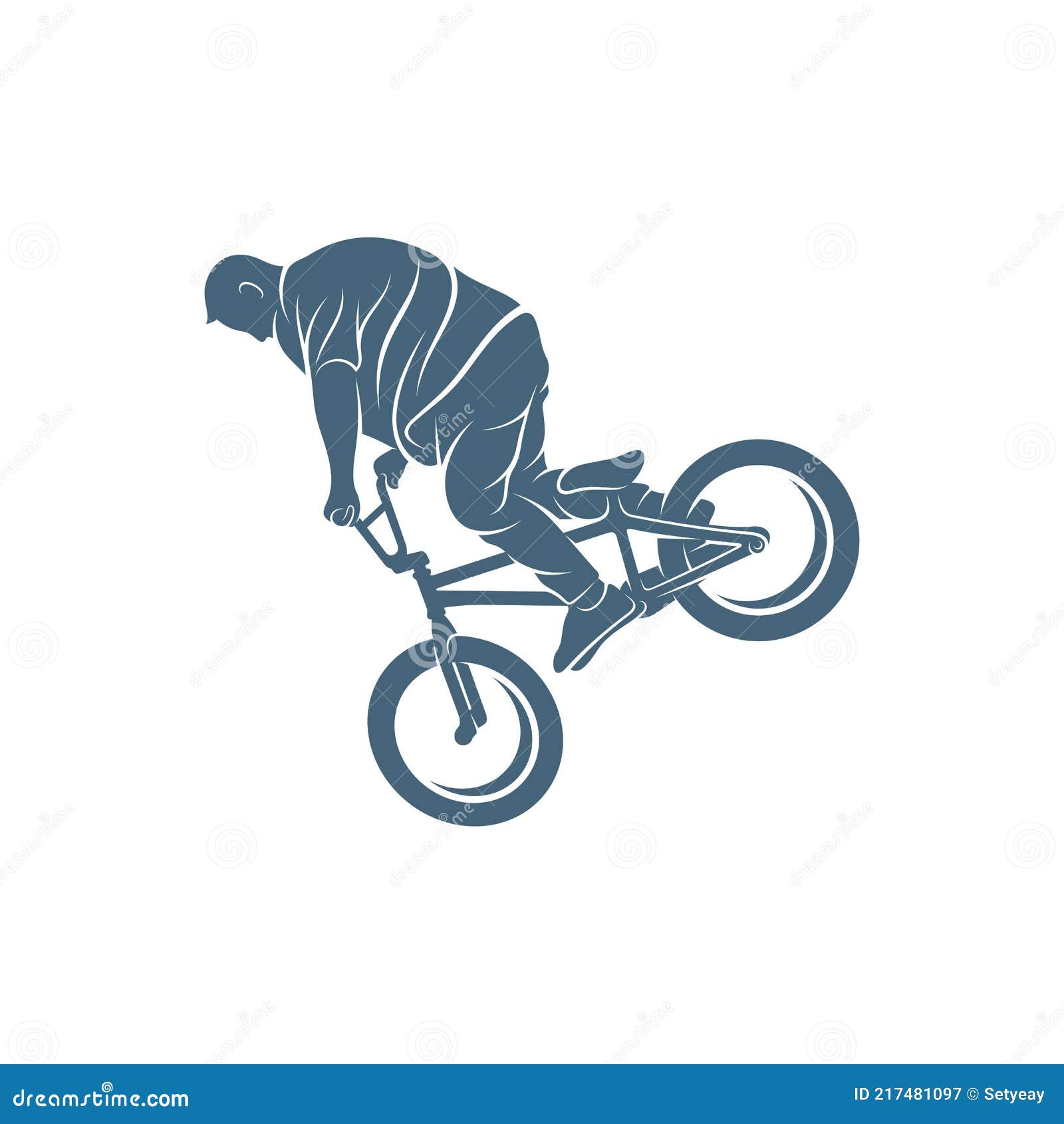 BMX Design Vector Illustration, Creative BMX Logo Design Concept ...